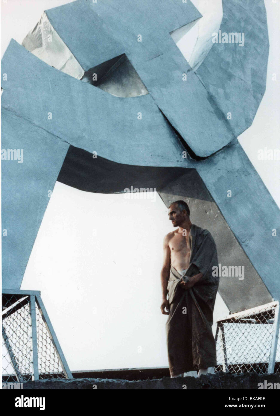 Lebedyne ozero-zona Year : 1990 Soviet Union Director : Yuri Ilyenko Viktor Solovyov Stock Photo ...