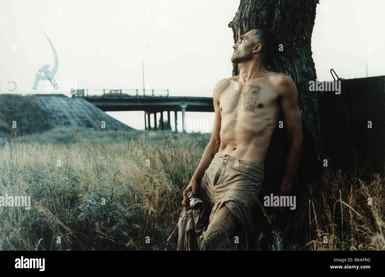 Lebedyne ozero-zona Year : 1990 Soviet Union Director : Yuri Ilyenko Viktor Solovyov Stock Photo ...