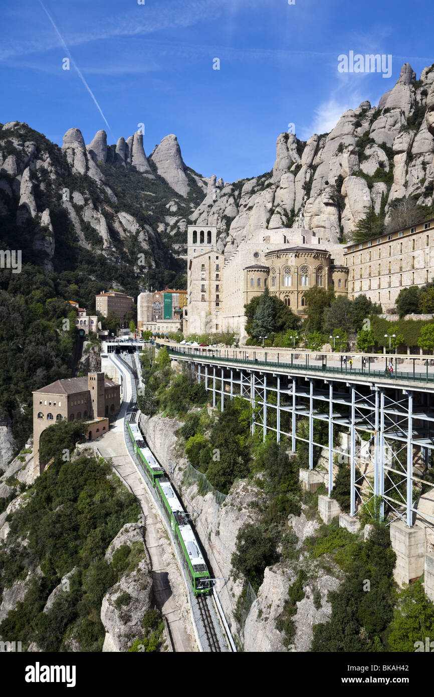 Montserrat basilica hi-res stock photography and images - Alamy