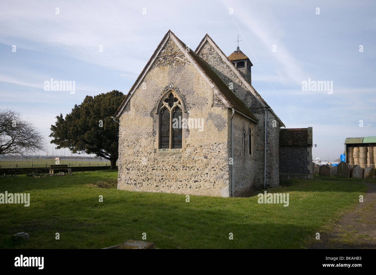 All Saints medieval church built in the 12th century in graveney kent ...