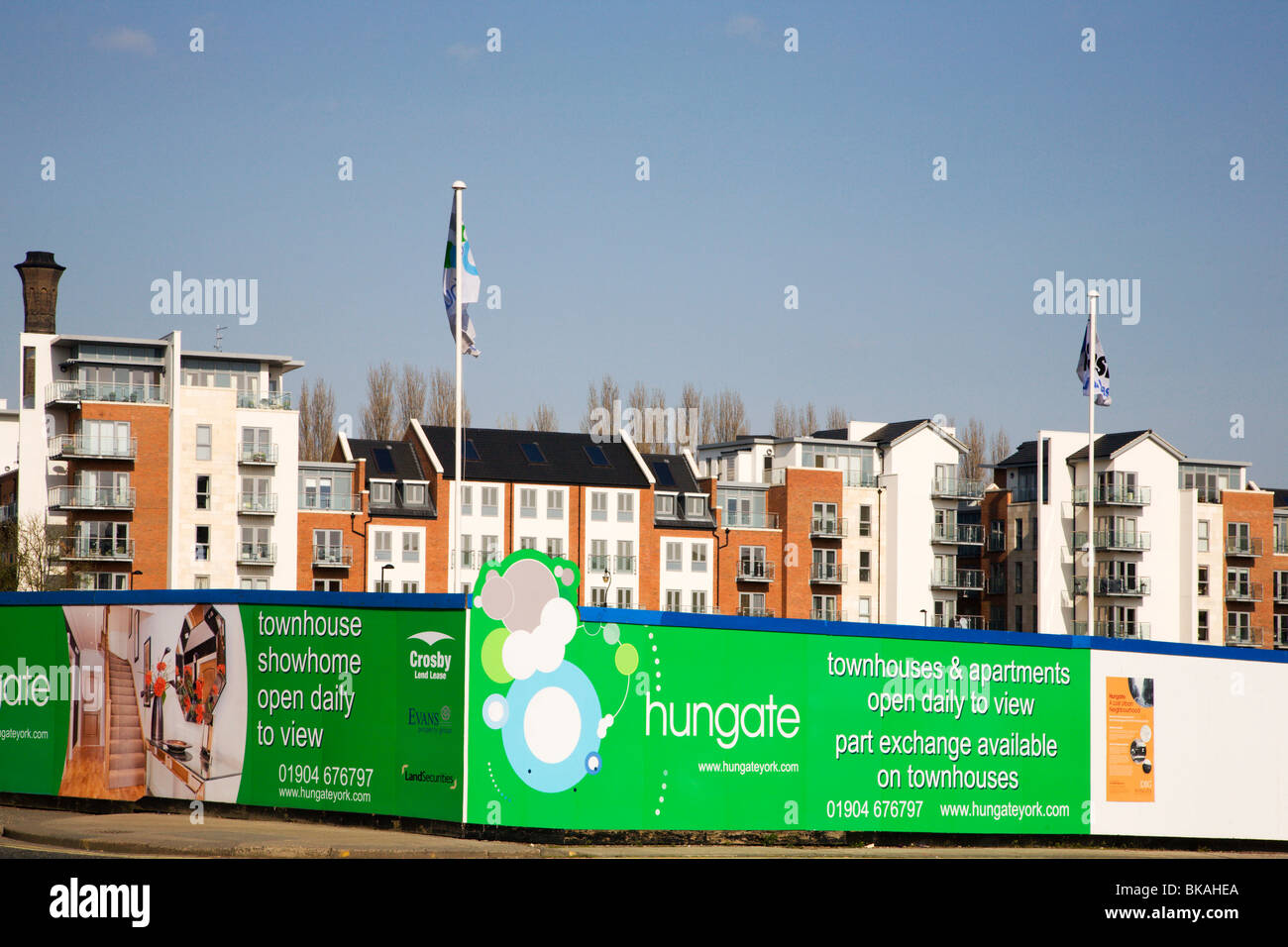 Hungate Residential Development York Yorkshire UK Stock Photo - Alamy