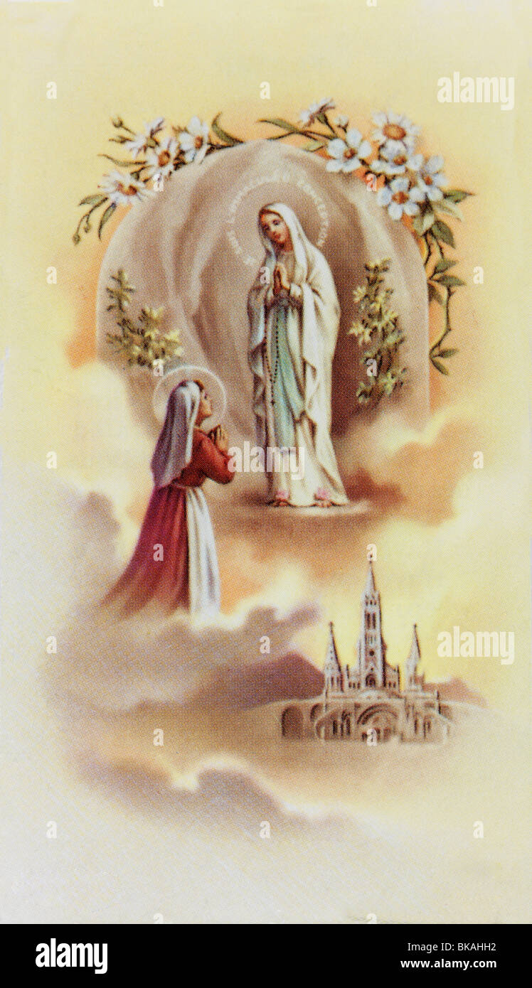 St bernadette of lourdes hi-res stock photography and images - Alamy