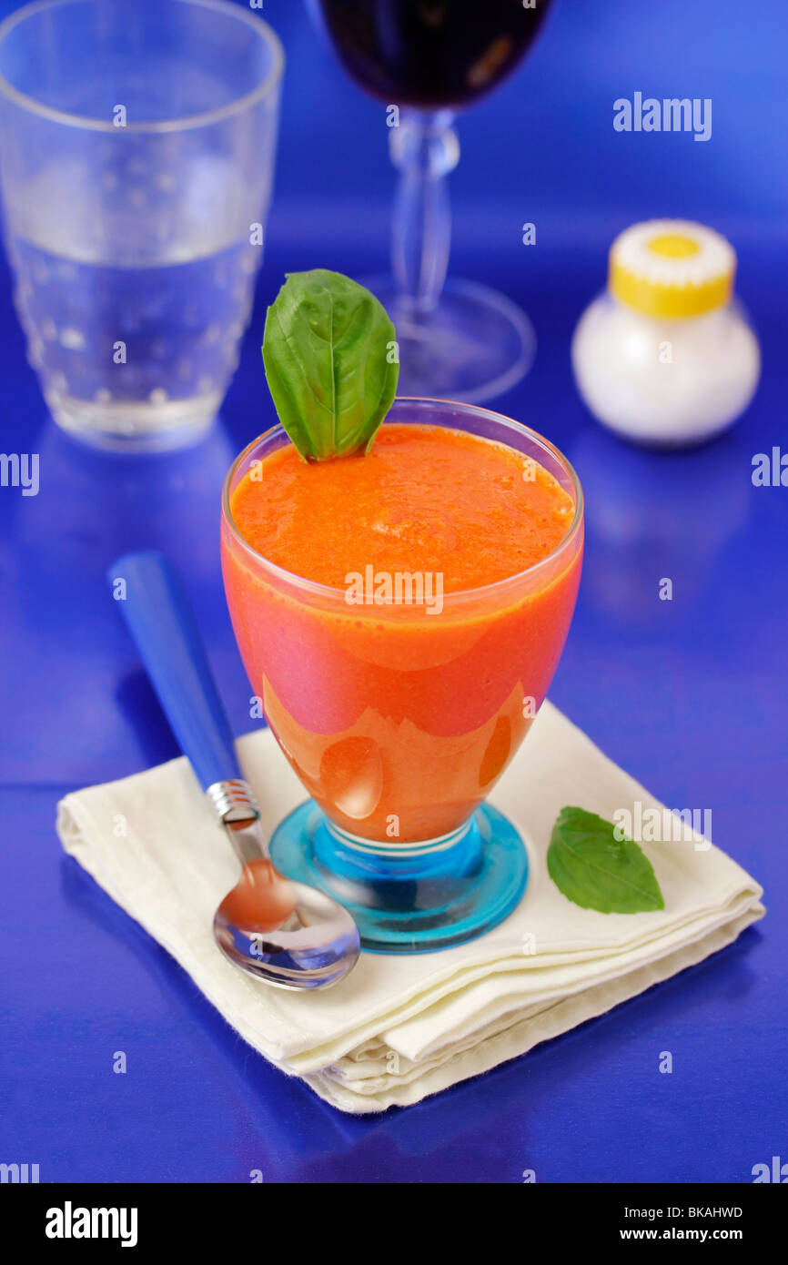 Gazpacho recipe hi-res stock photography and images - Alamy