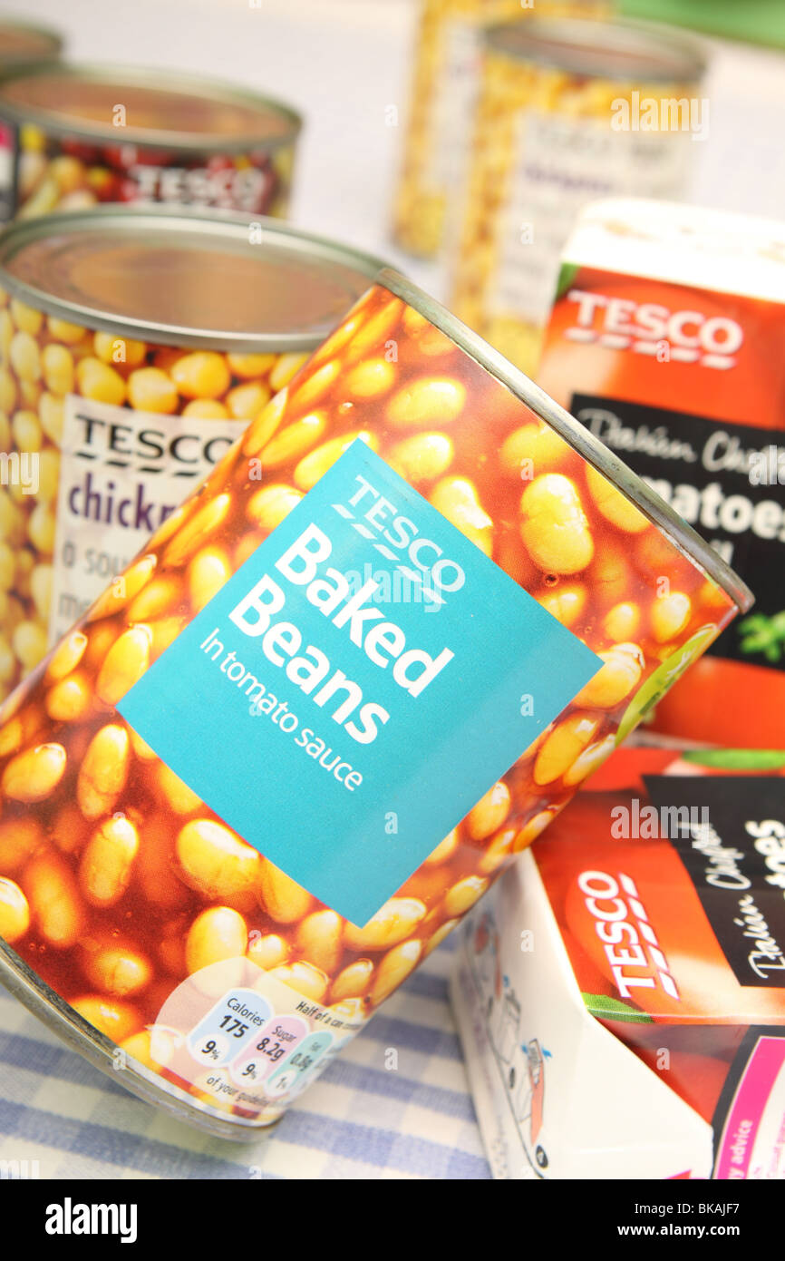 Baked beans can hi-res stock photography and images - Alamy