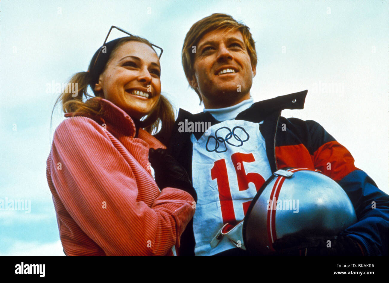 DOWNHILL RACER (1969) CAMILLA SPARV, ROBERT REDFORD DHRC 001 L Stock ...