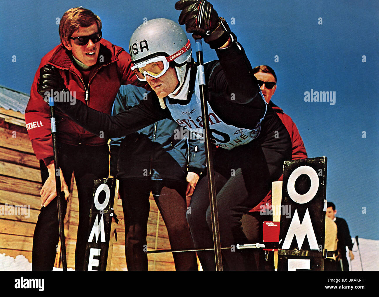 DOWNHILL RACER (1969) ROBERT REDFORD DHRC 003FOH Stock Photo - Alamy