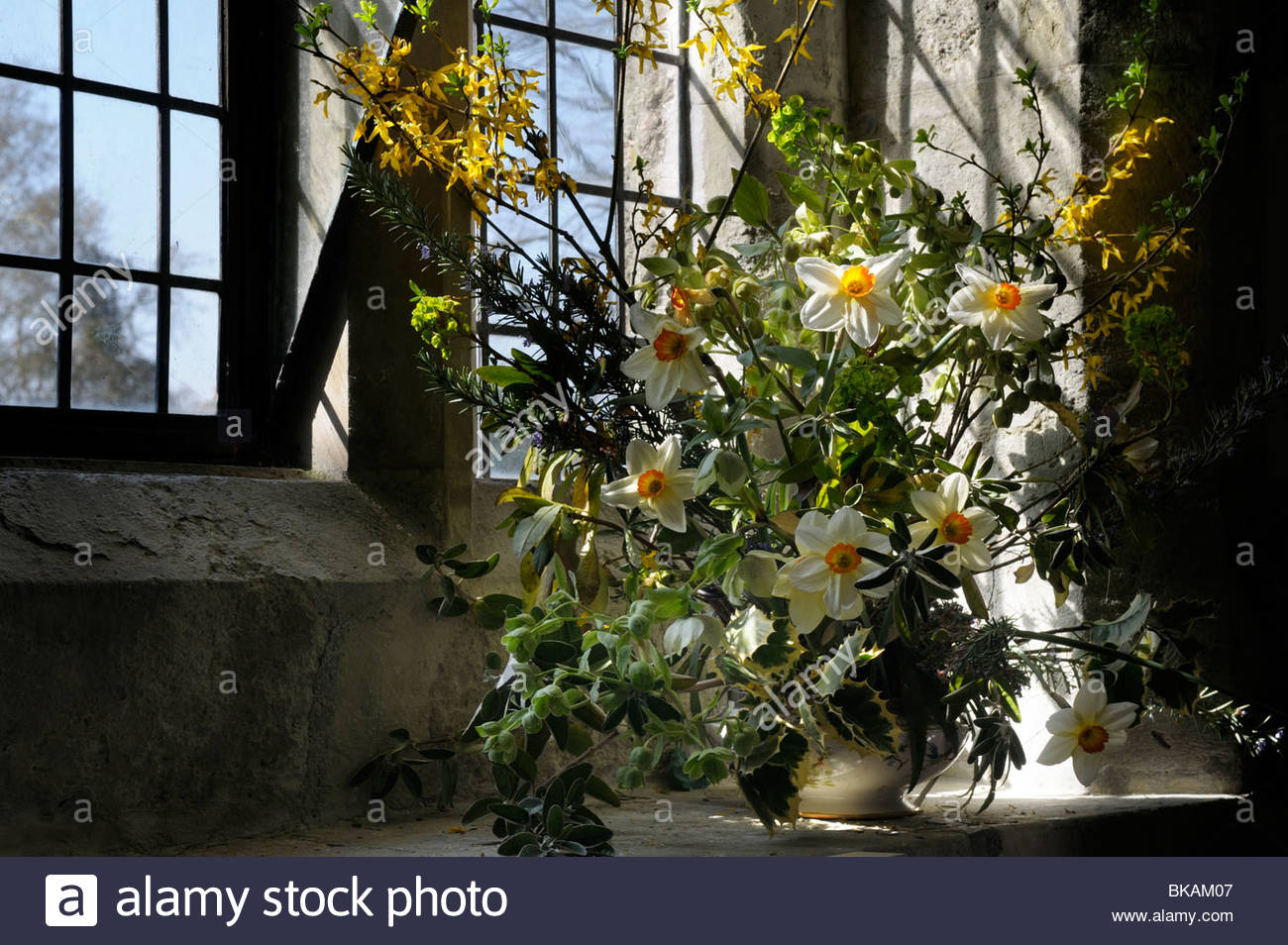 Flowers Arrangement Church High Resolution Stock Photography and Images ...