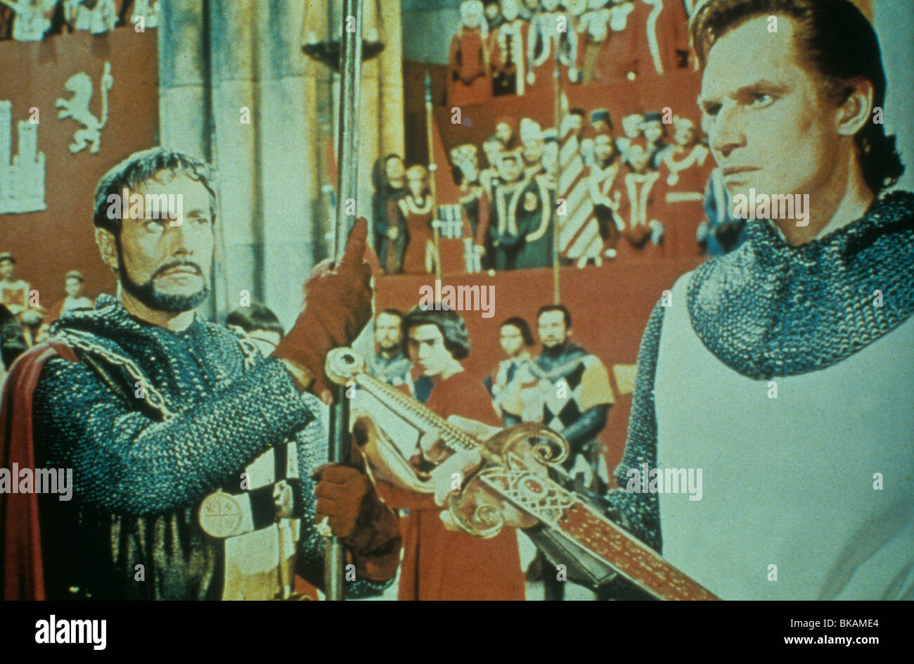 EL CID (1961) HURD HATFIELD, CHARLTON HESTON ELC 008 Stock Photo - Alamy