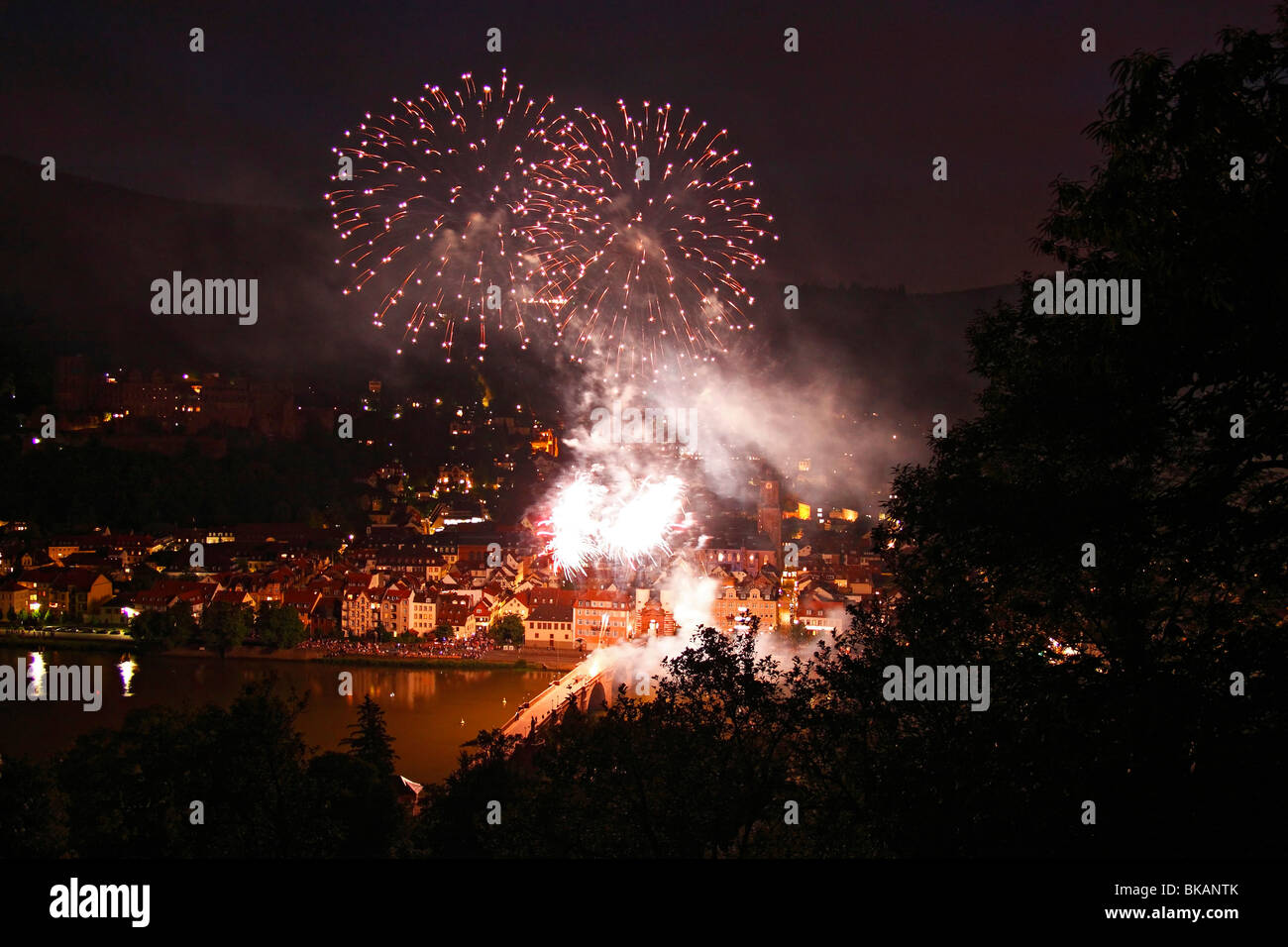 Heidelberg germany fireworks hi-res stock photography and images - Alamy