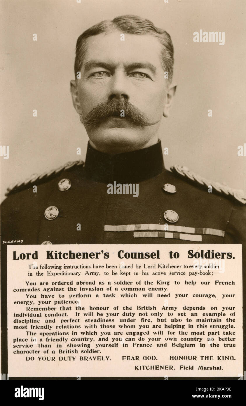 Lord kitchener 1914 hi-res stock photography and images - Alamy