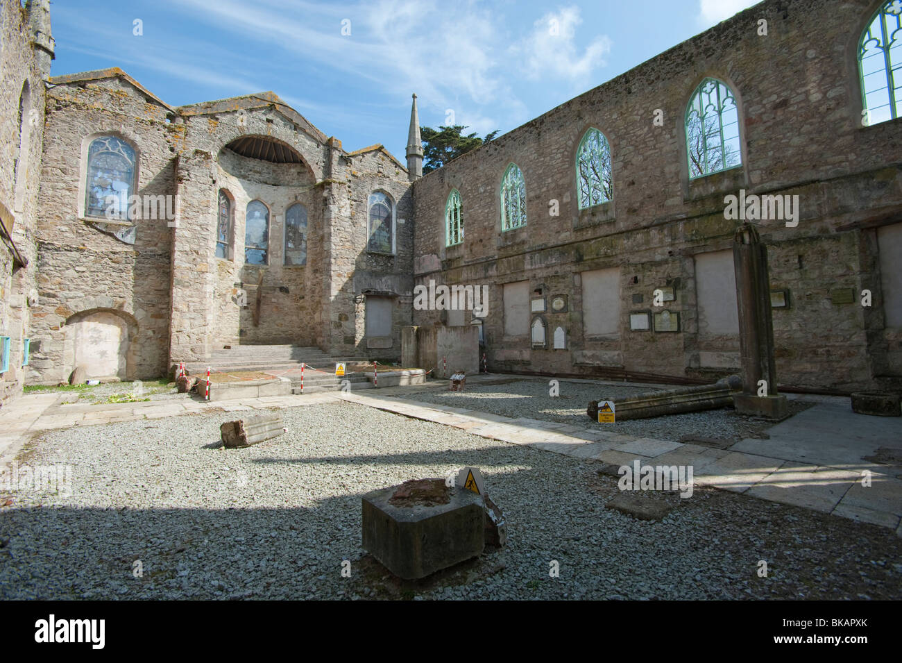 St Day Old Church, St Day Cornwall Stock Photo - Alamy