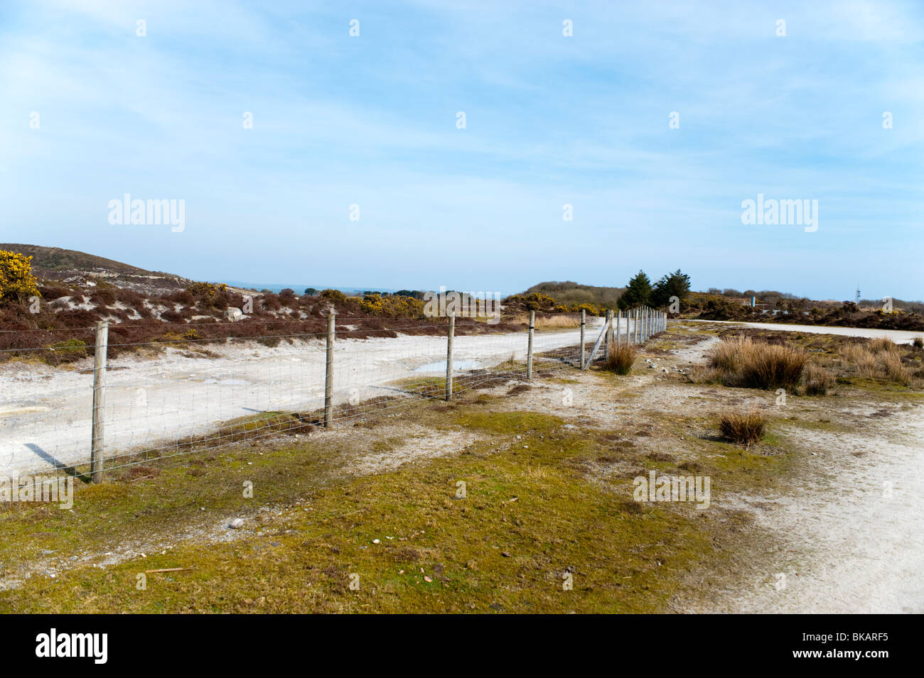 Part of the clay trails around St Austell, Cornwall Stock Photo - Alamy