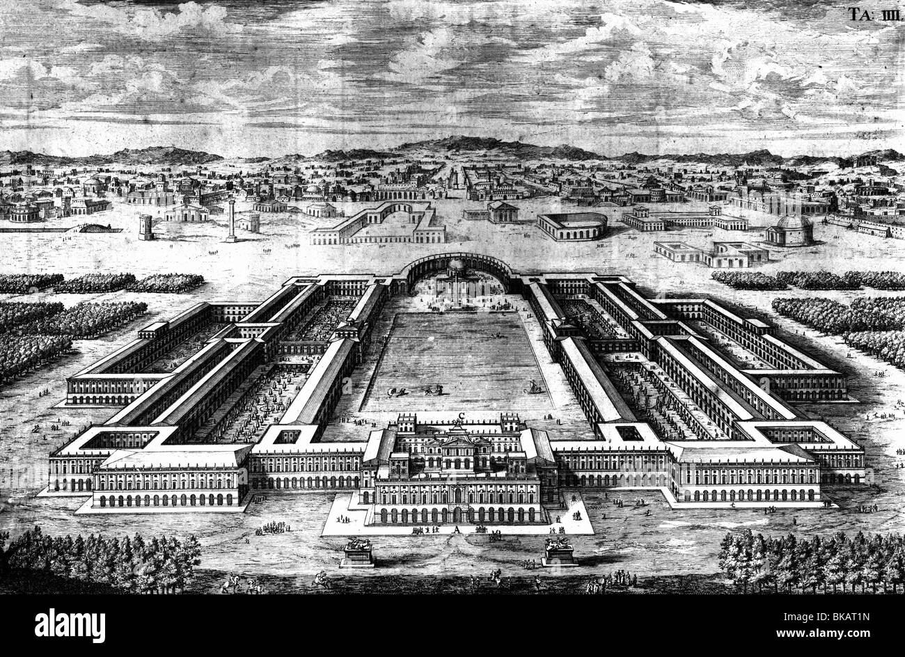 Rome emperor palace Black and White Stock Photos & Images - Alamy