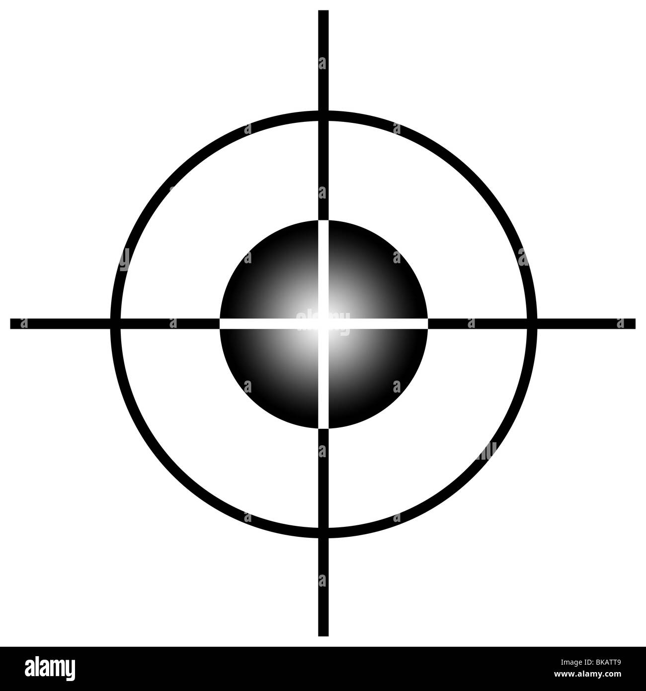 Sniper scope silhouette hi-res stock photography and images - Alamy
