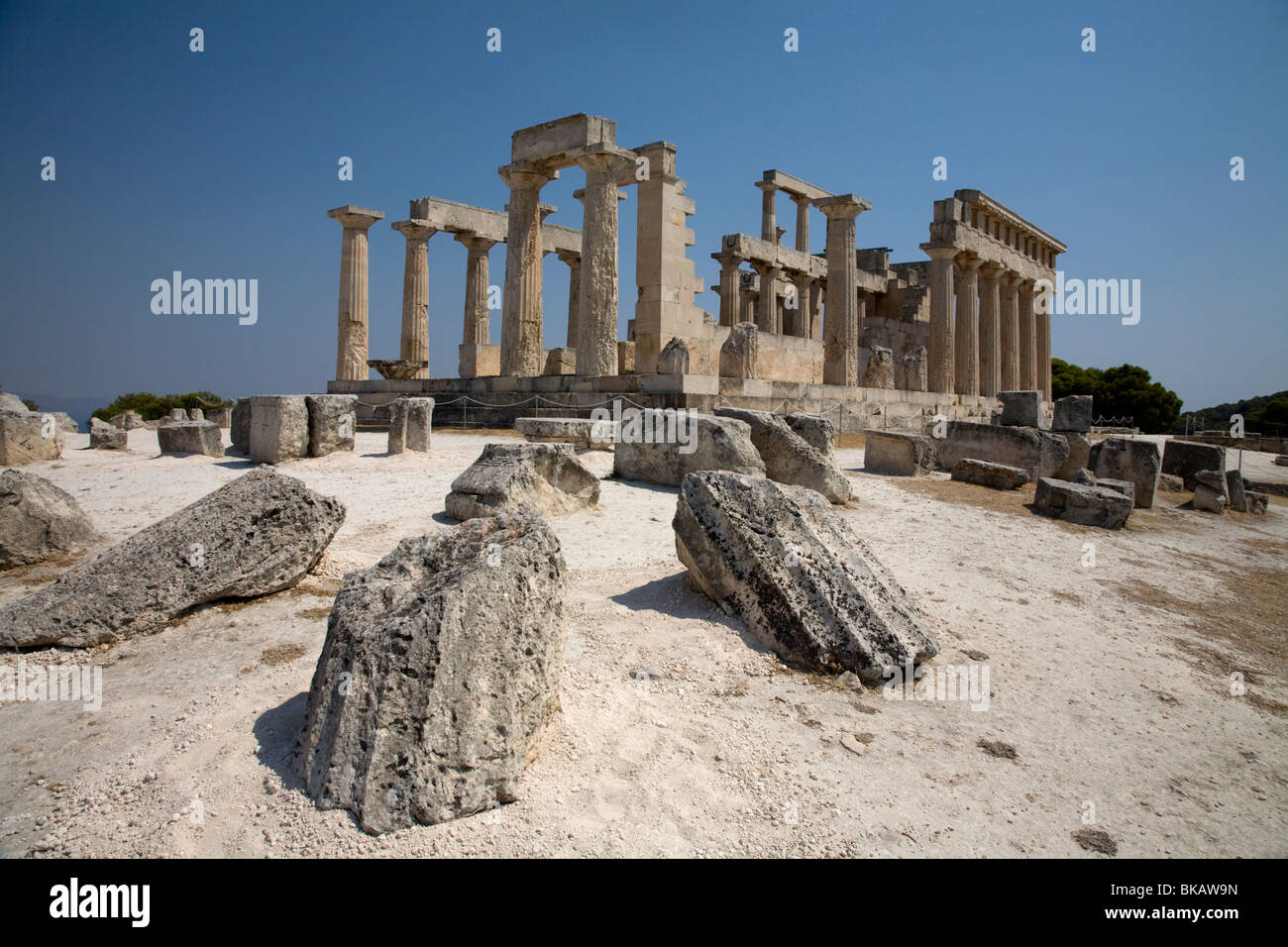 Aphaea temple hi-res stock photography and images - Alamy