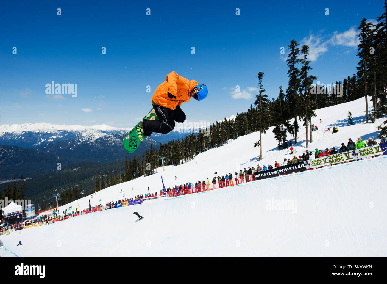 Telus Ski Festival half pipe snowboard competition 2009 Whistler ski ...