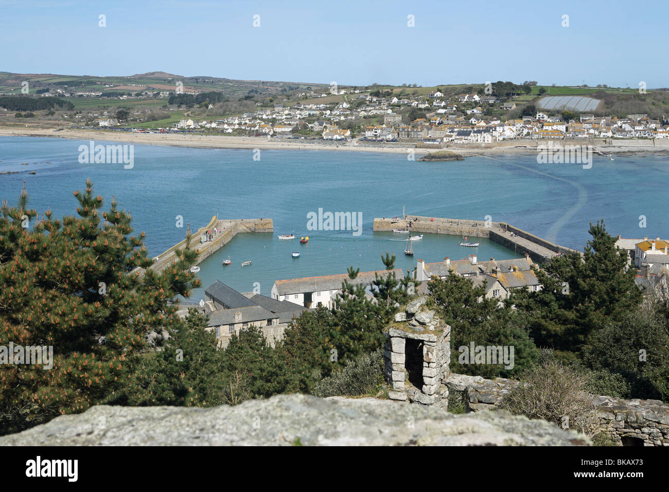 St Michaels Mount Cornwall Stock Photo - Alamy