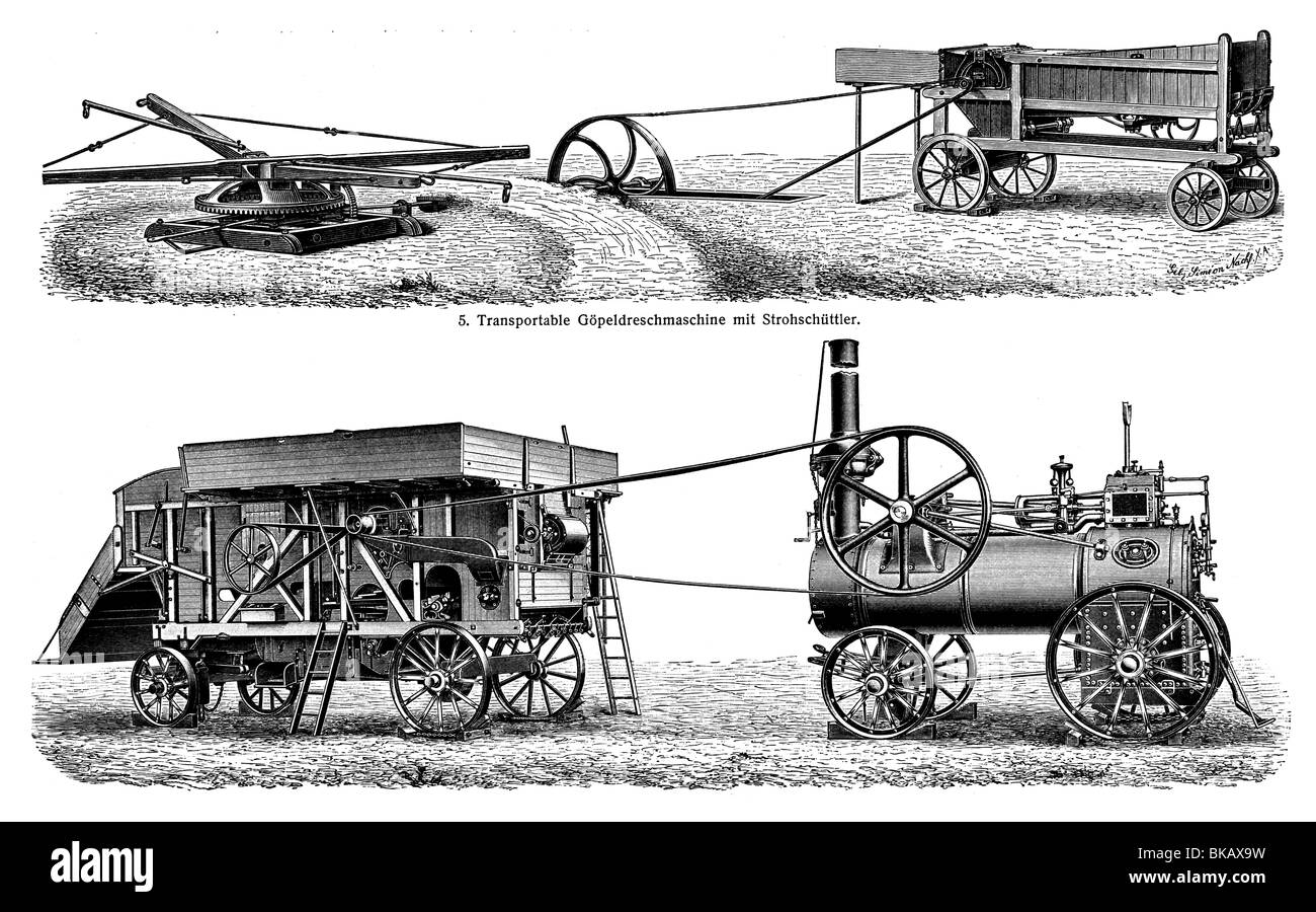 Threshing Machines High Resolution Stock Photography and Images - Alamy