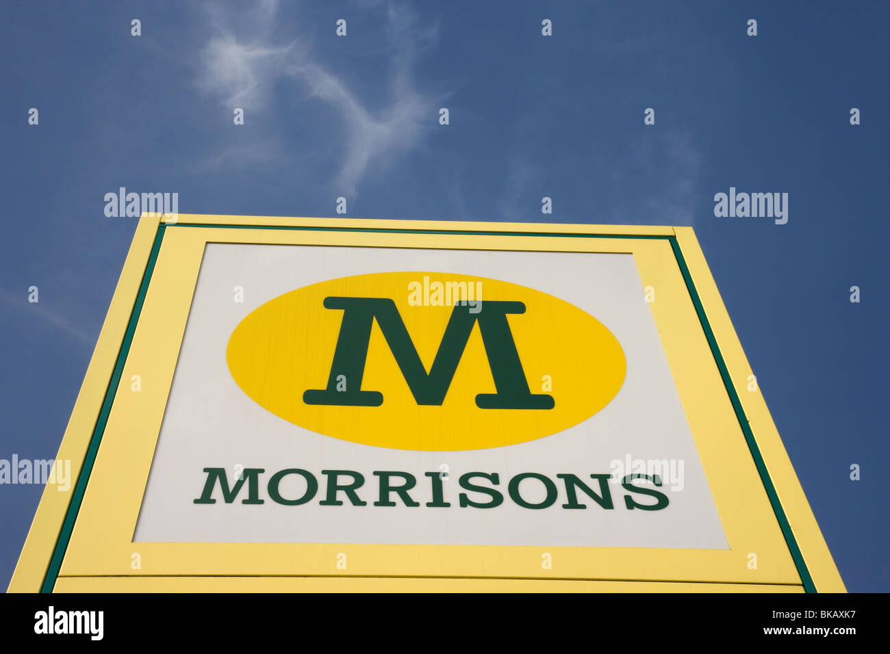Morrisons sign hi-res stock photography and images - Alamy