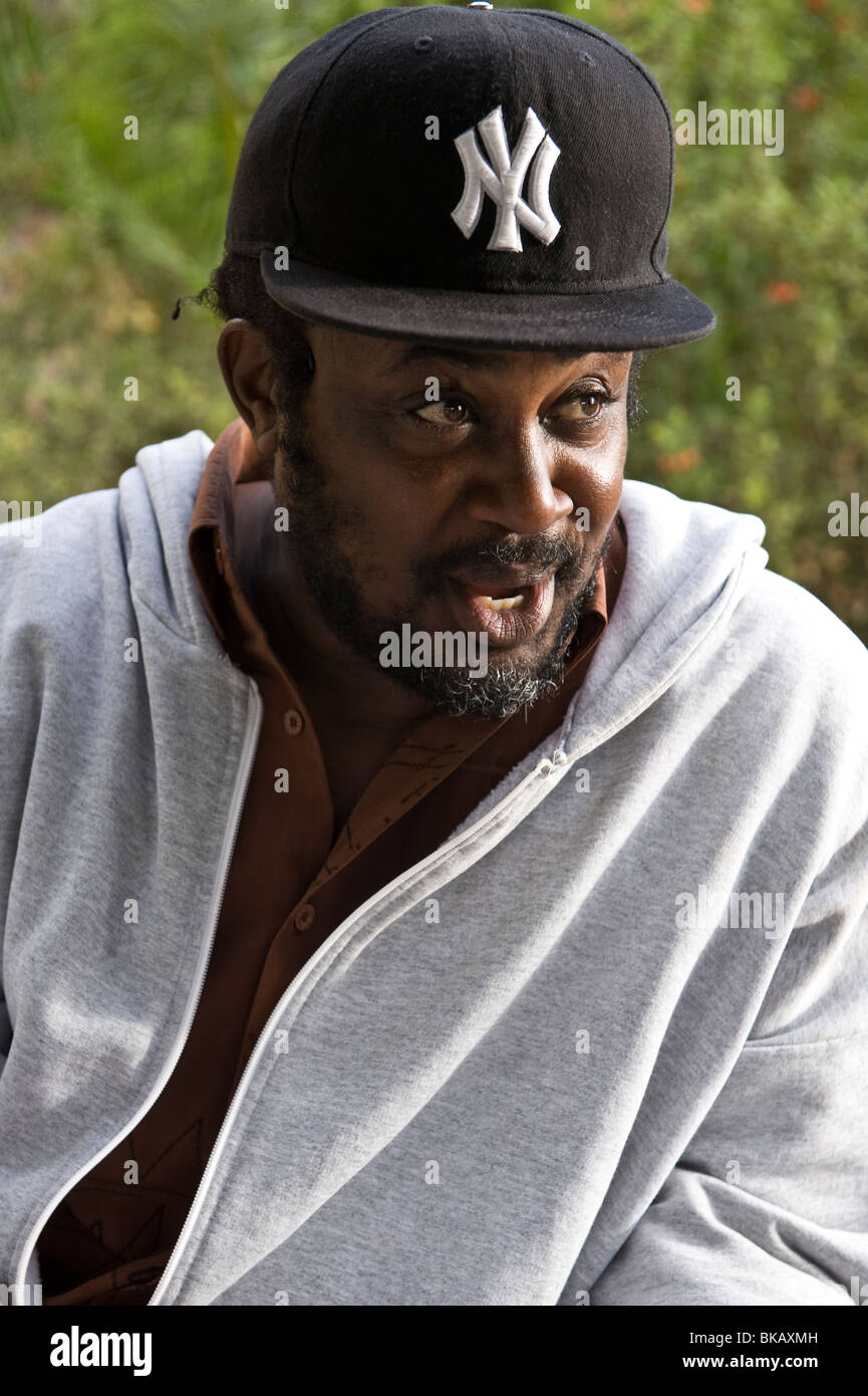 Man in Rodney Bay St. Lucia Windward Islands West Indies Caribbean ...