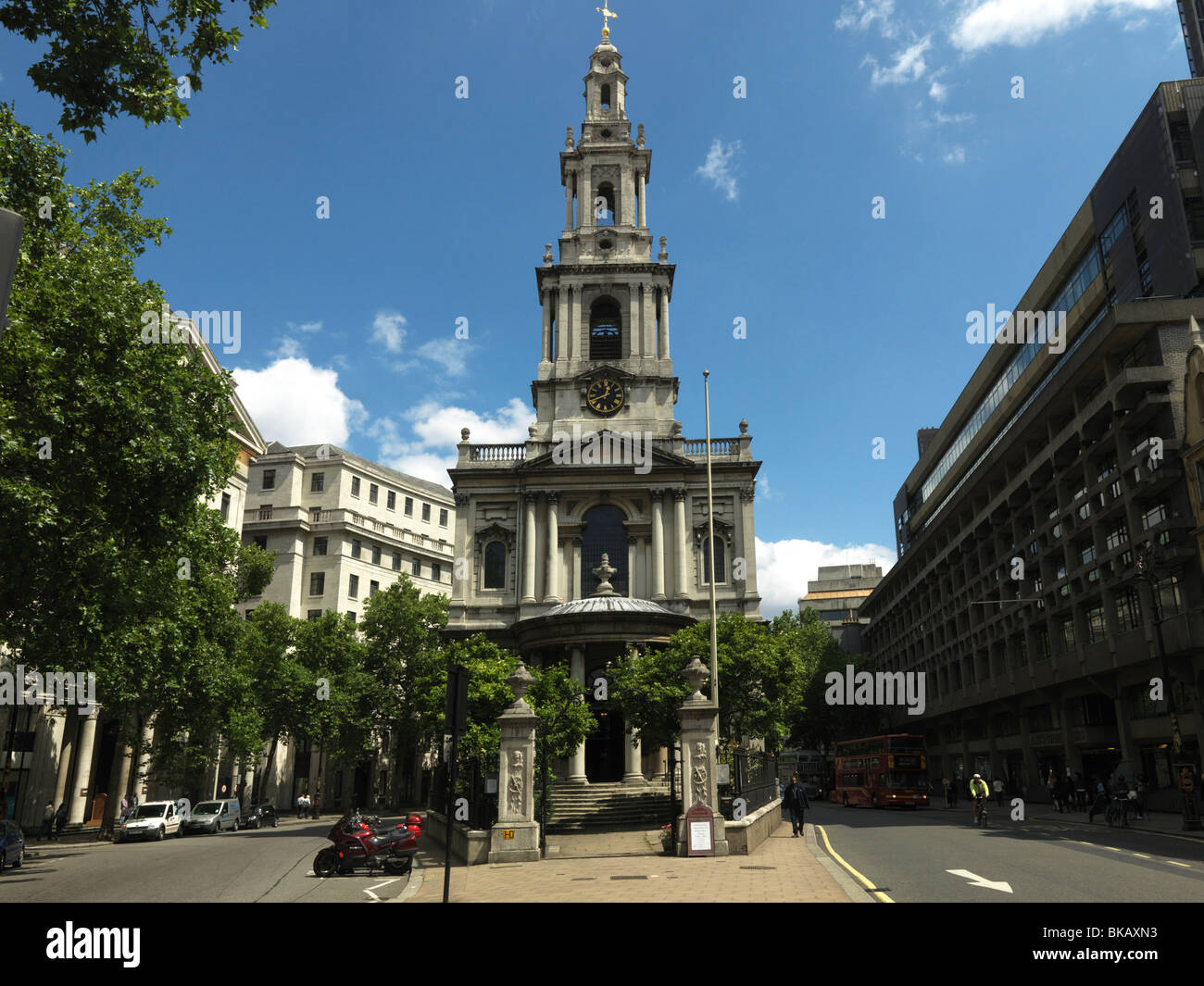 St mary le strand church hi-res stock photography and images - Alamy