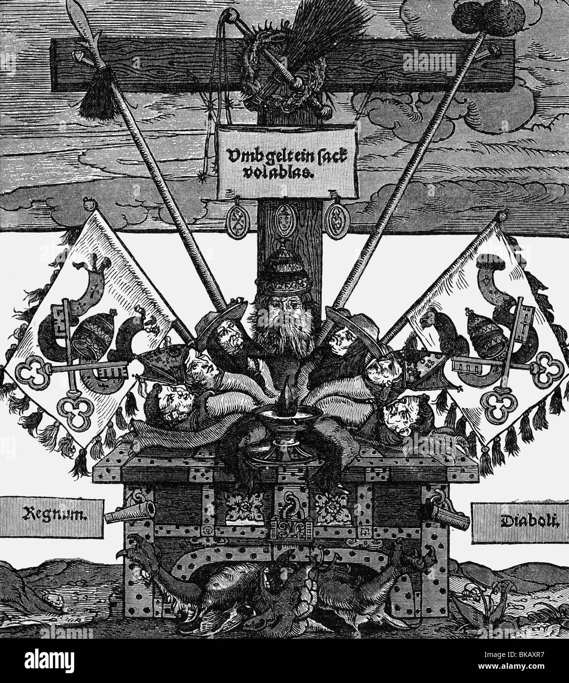 events, Protestant Reformation, 1517 - 1555, propaganda, leaflet ...