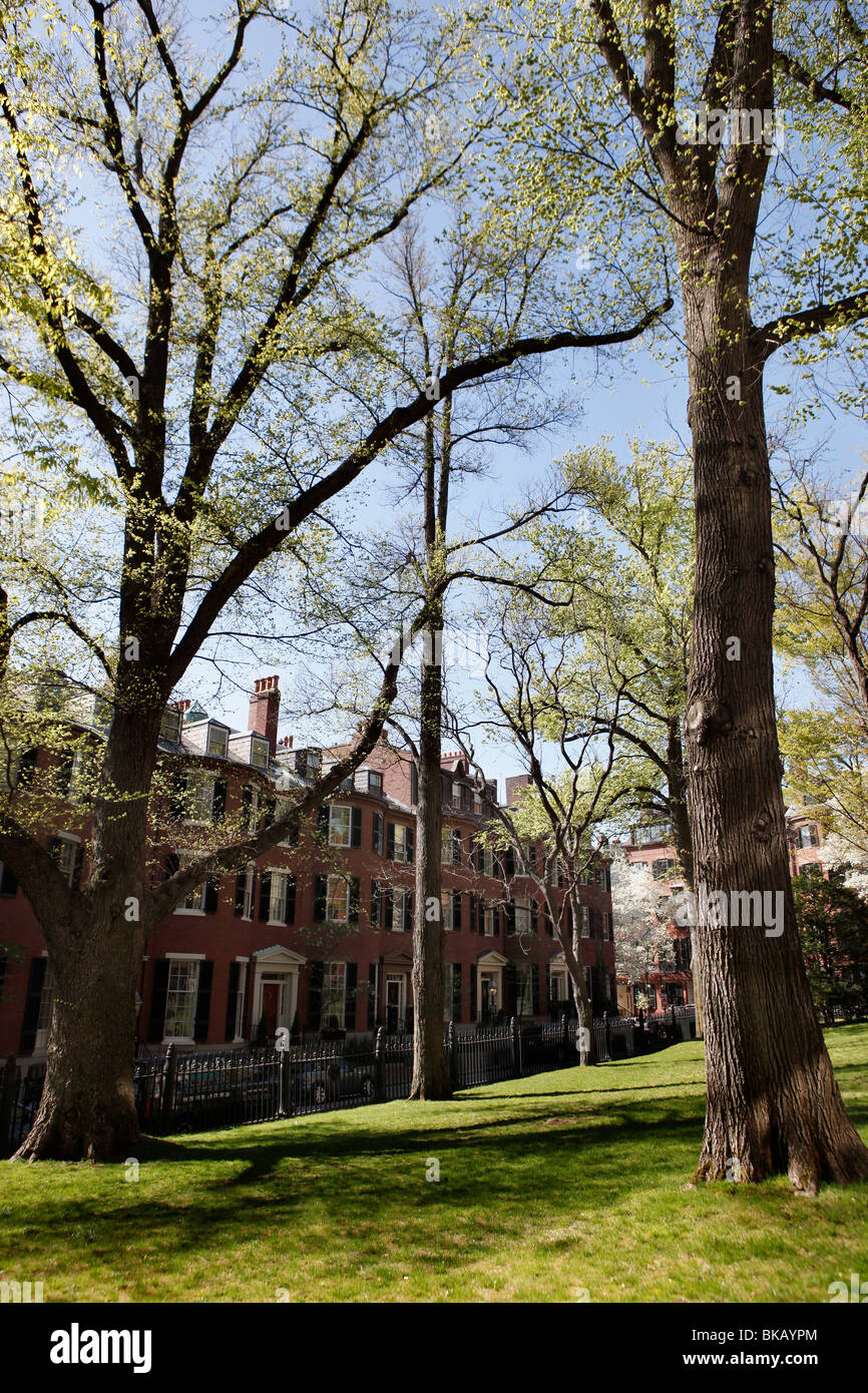 Louisburg square boston hi-res stock photography and images - Alamy