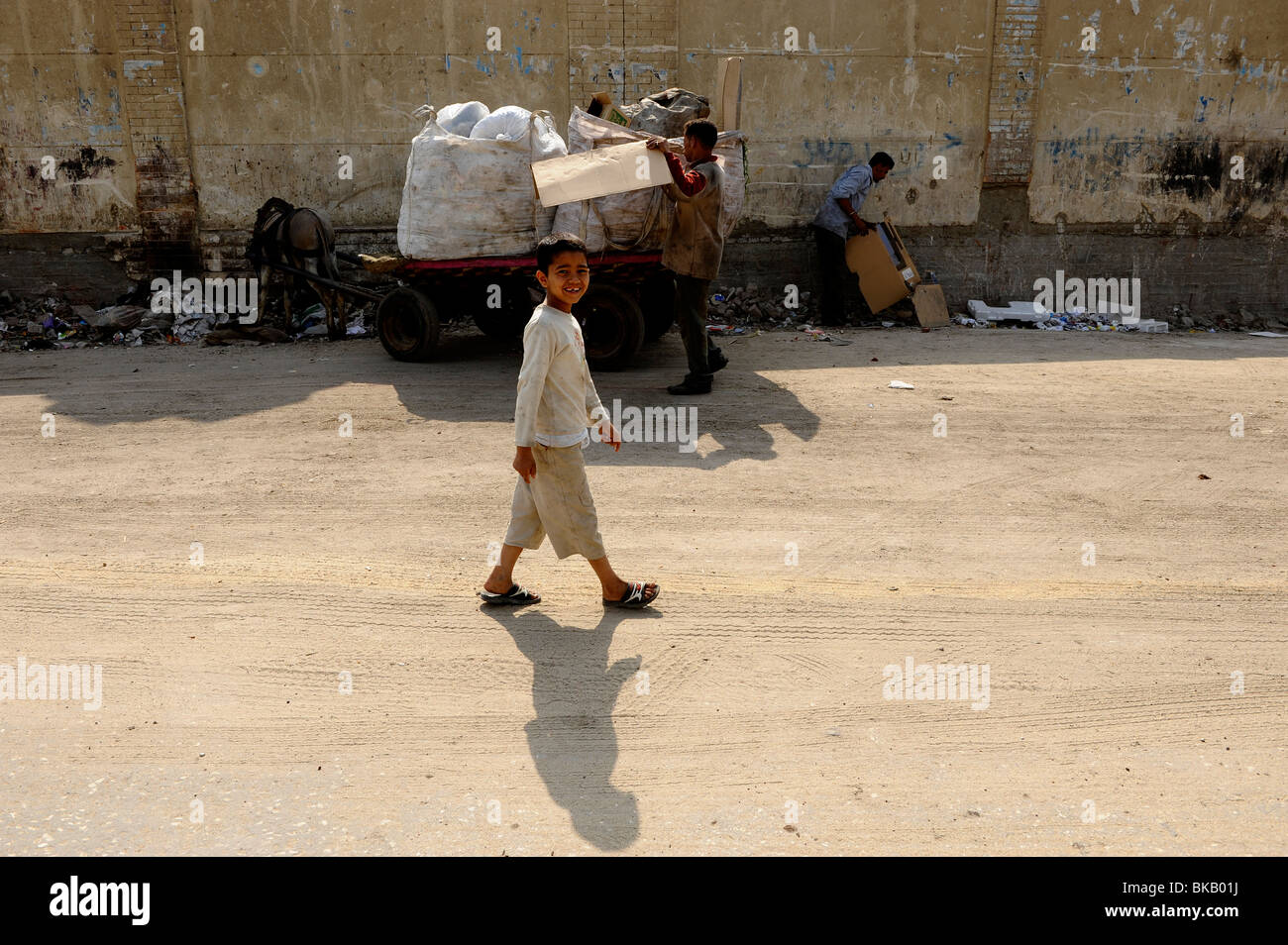 The Zabbaleen , an Egyptian community of mainly Coptic Christians who ...