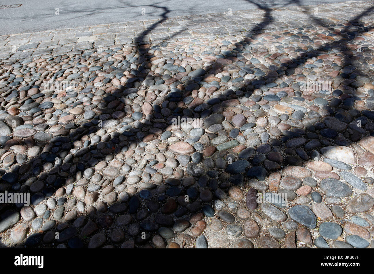 Boston cobblestone street hi-res stock photography and images - Alamy