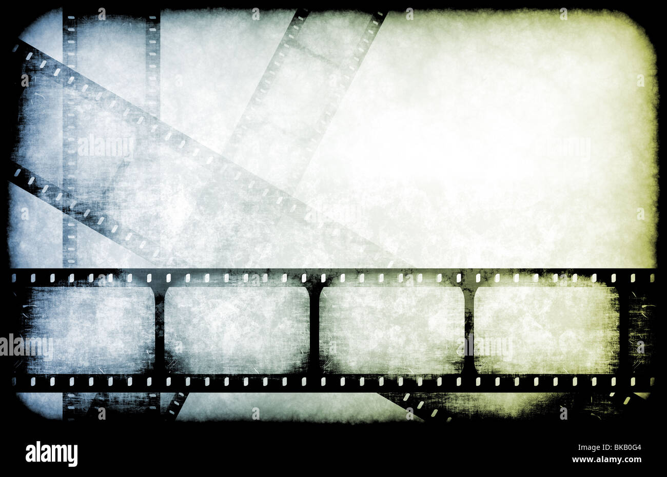 TV Channel Movie Guide on Abstract Background Stock Photo - Alamy