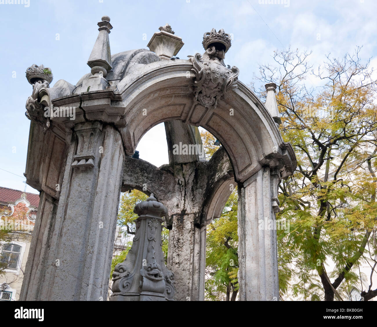 Lisbon largo do carmo hi-res stock photography and images - Alamy