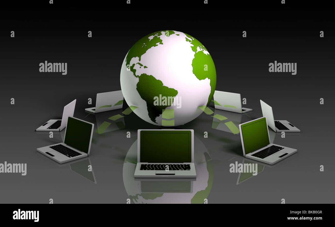 Reporting System of Online Data for Reports in 3d Stock Photo - Alamy