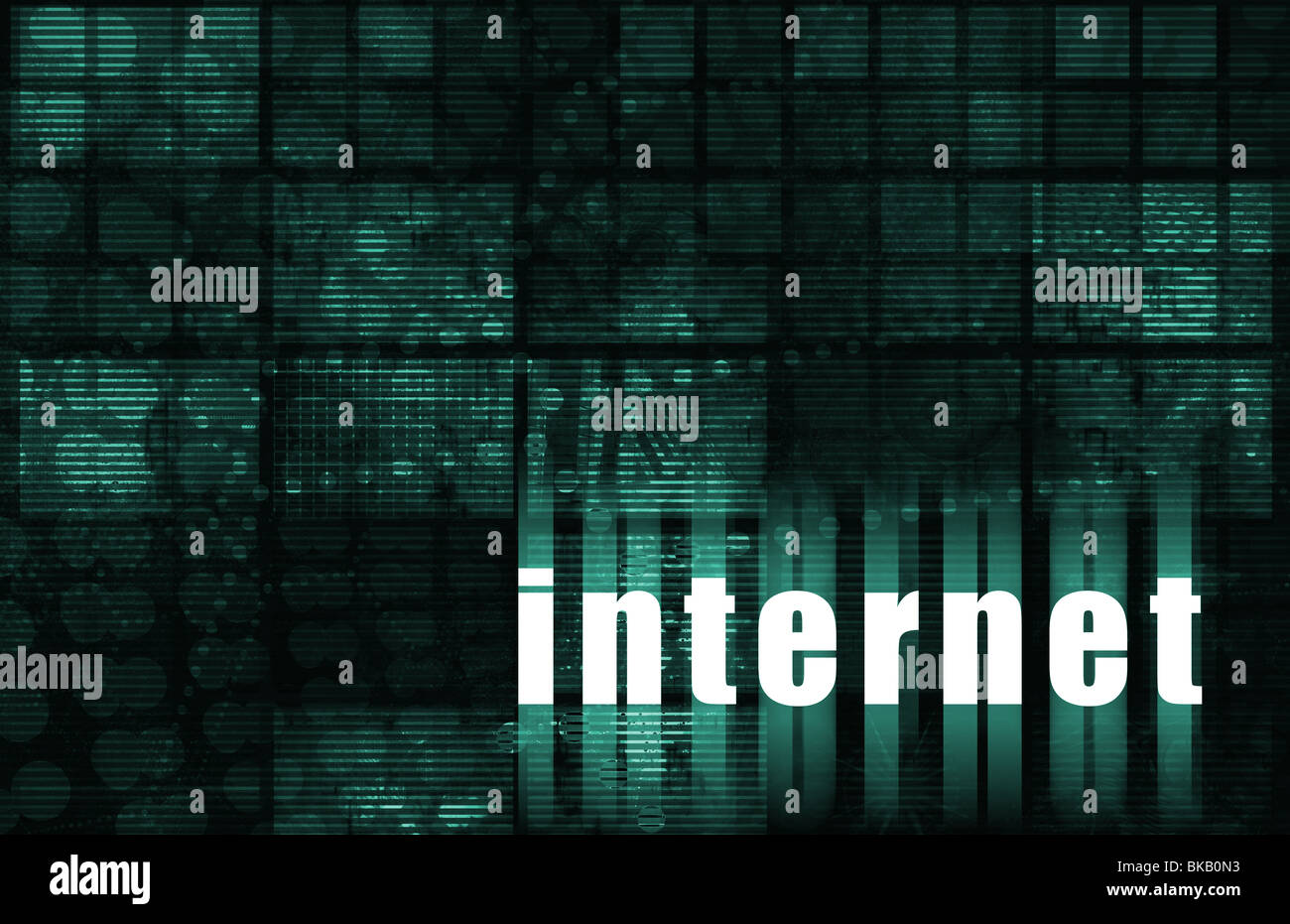Internet as a Abstract Background or Illustration Stock Photo - Alamy