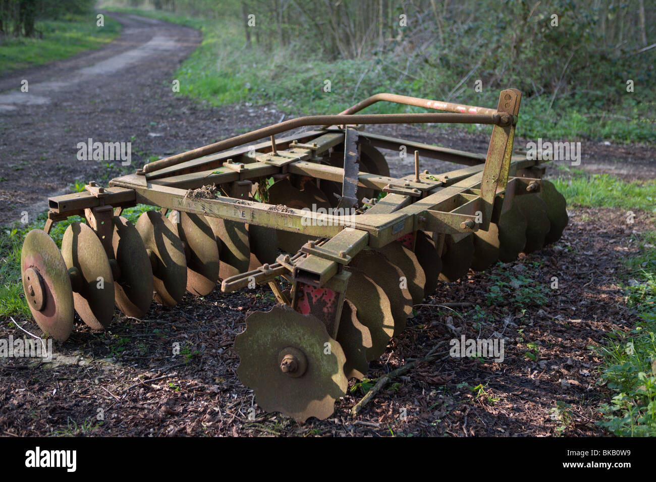 Disc harrows hi-res stock photography and images - Alamy