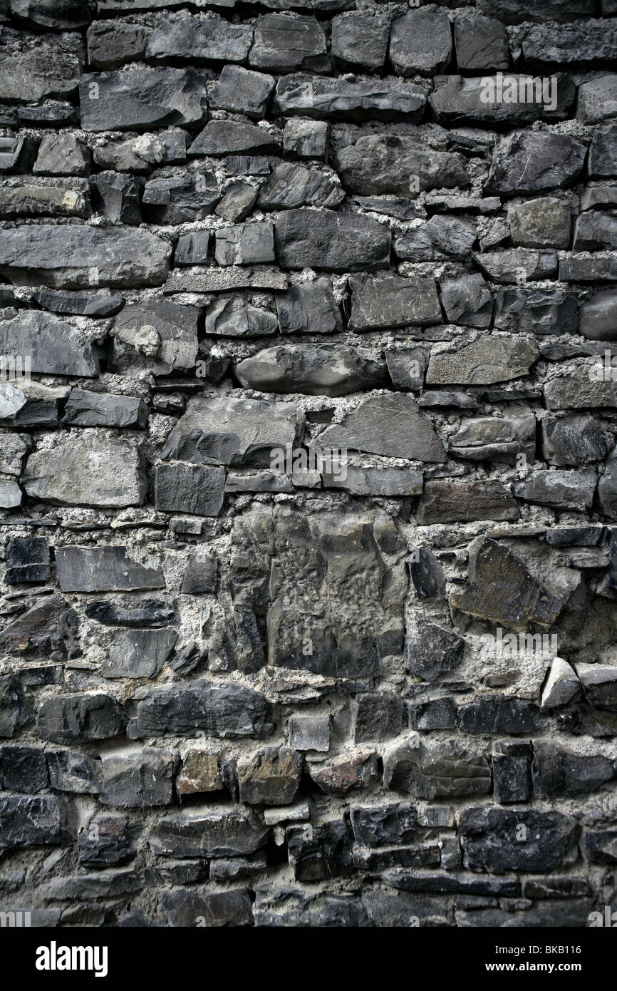 Antique grunge old gray stone wall masonry architecture texture Stock ...