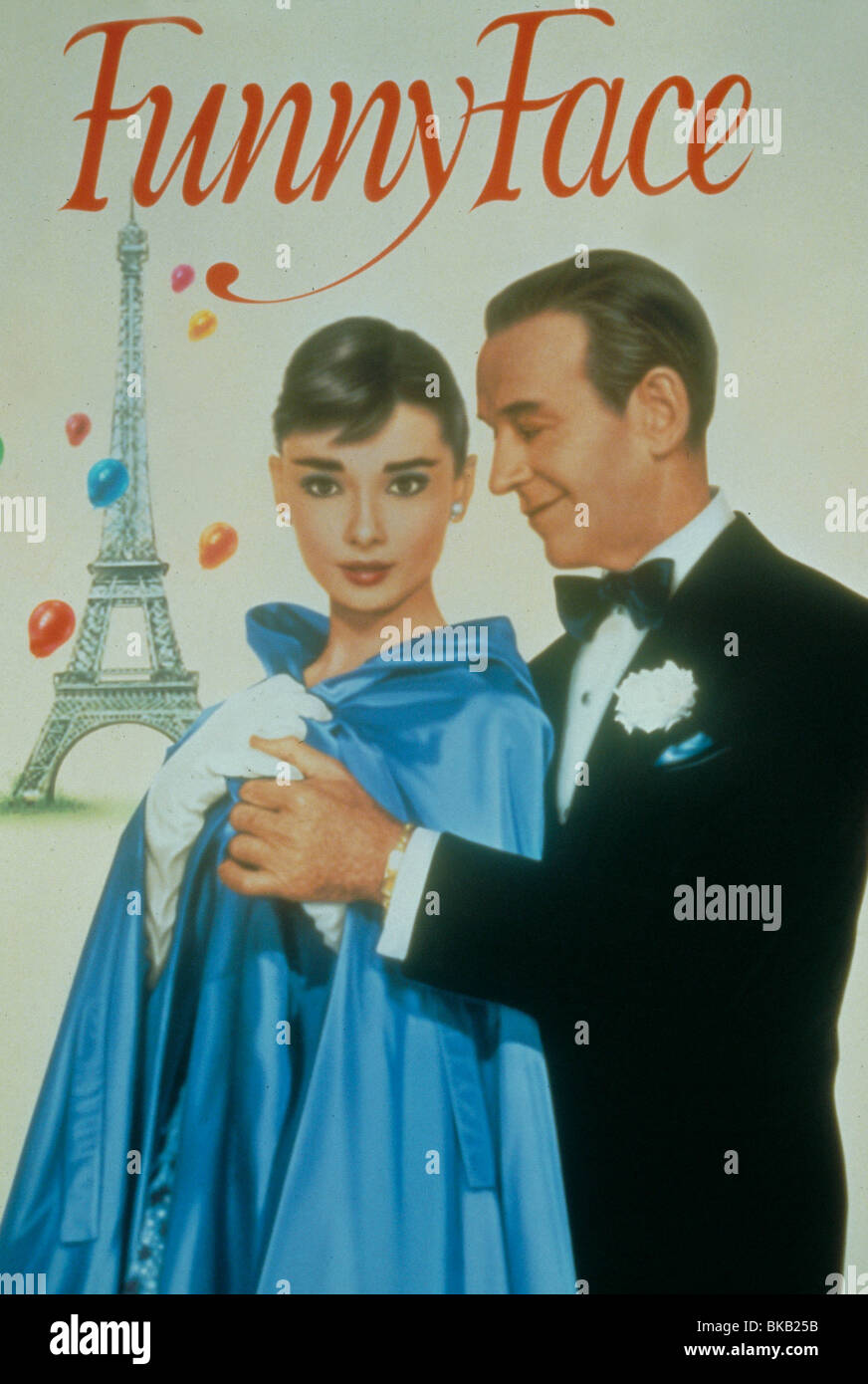 FUNNY FACE (1956) AUDREY HEPBURN, FRED ASTAIRE POSTER FNFC 033 Stock ...