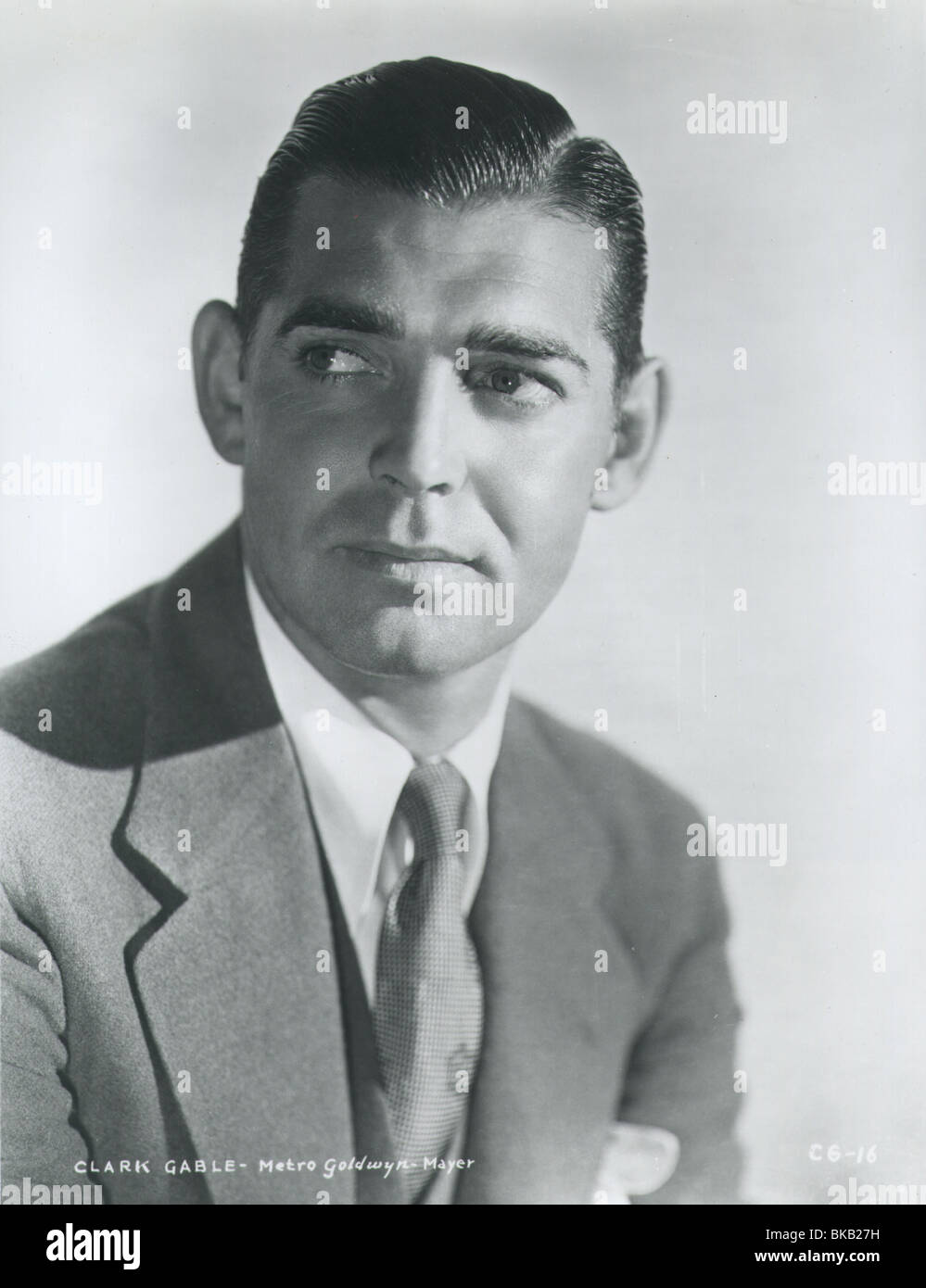 CLARK GABLE PORTRAIT Stock Photo - Alamy