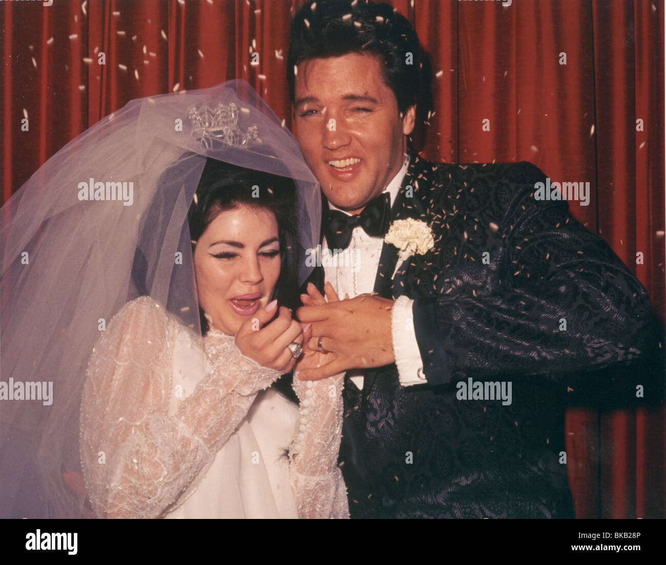 Priscilla And Elvis Presley