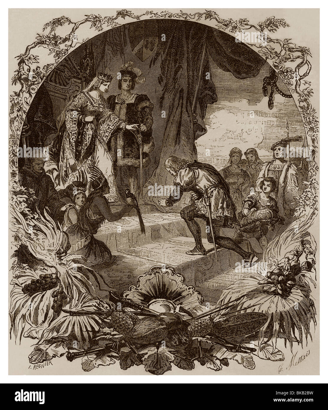 In 1493, return of Christopher Columbus to the Spanish Court after ...