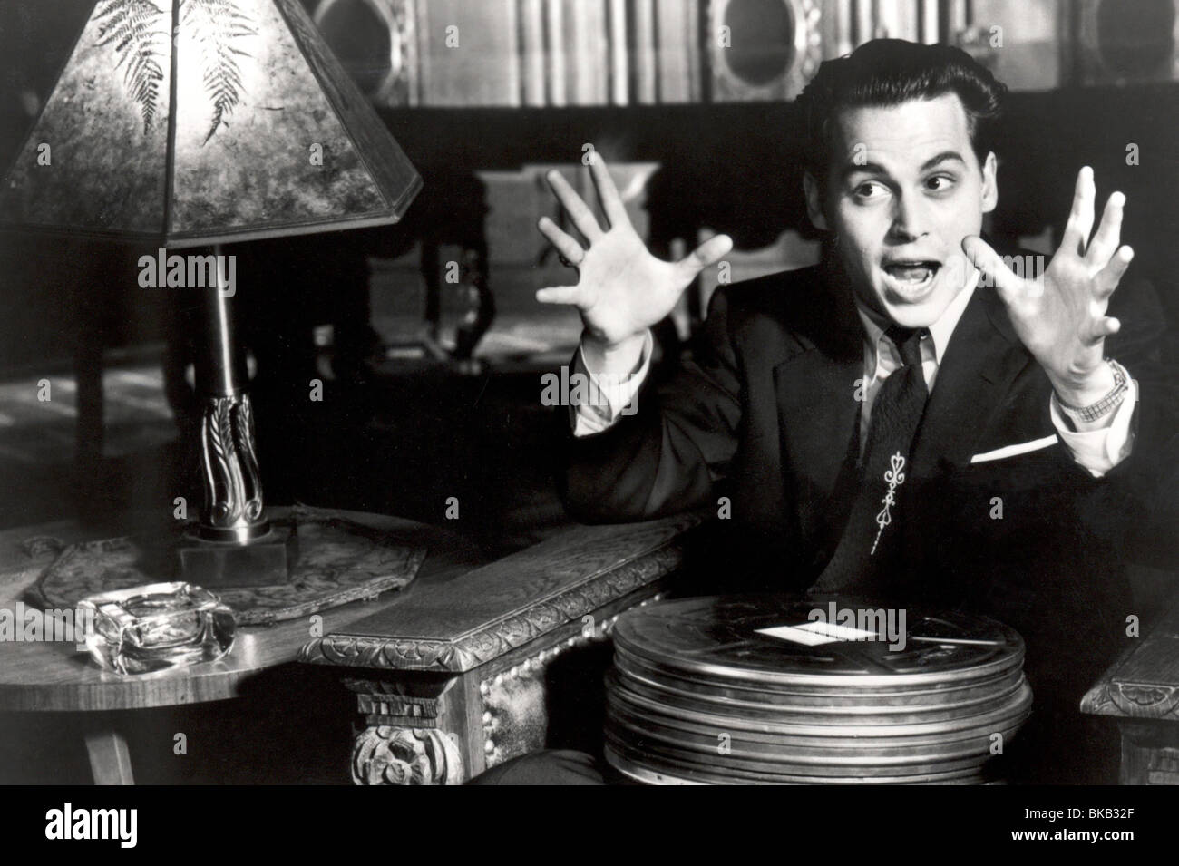 Ed Wood Year : 1994 Director : Tim Burton Johnny Depp Stock Photo - Alamy