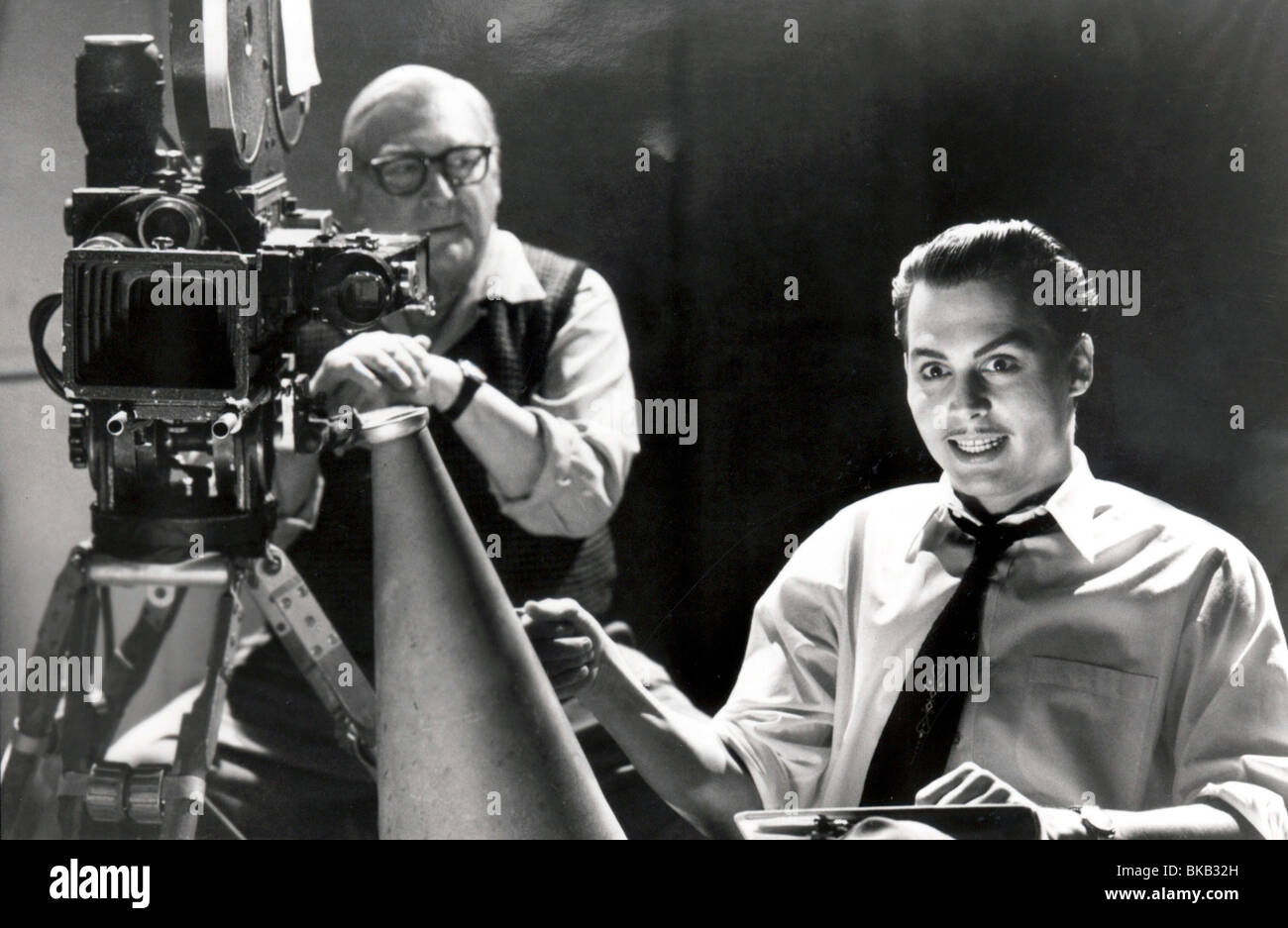 Ed Wood Year : 1994 Director : Tim Burton Johnny Depp Stock Photo - Alamy