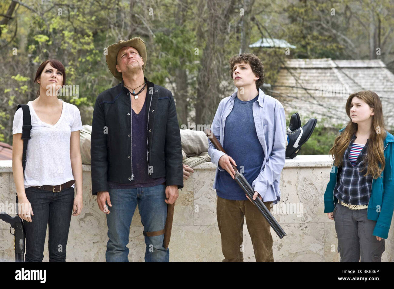 Zombieland Year : 2009 Director : Ruben Fleischer Emma Stone, Woody ...