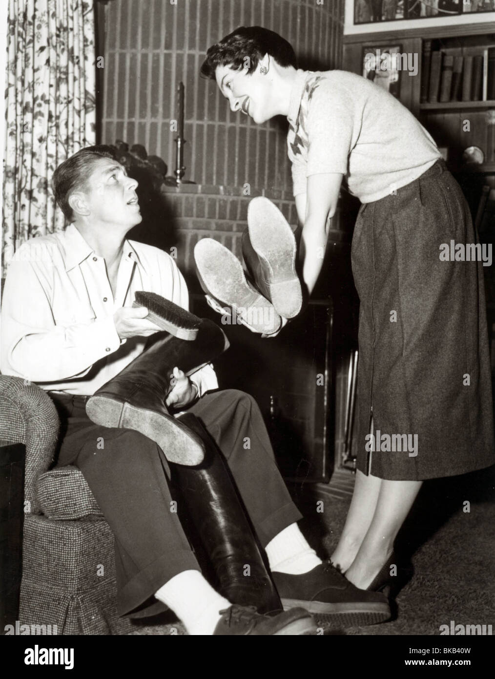 Nancy reagan portrait hi-res stock photography and images - Alamy