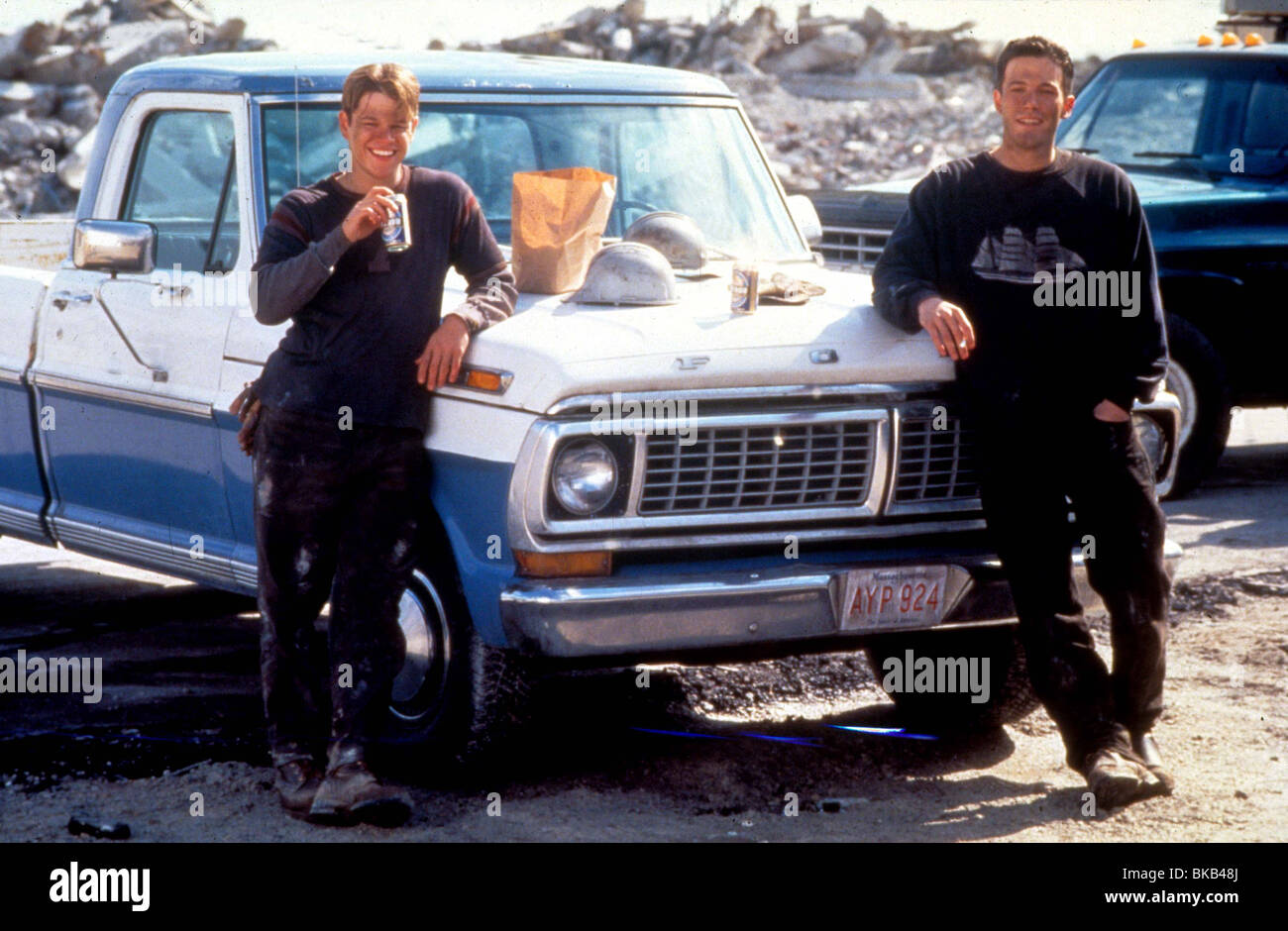 GOOD WILL HUNTING (1997) MATT DAMON, BEN AFFLECK GWHG 098 Stock Photo ...