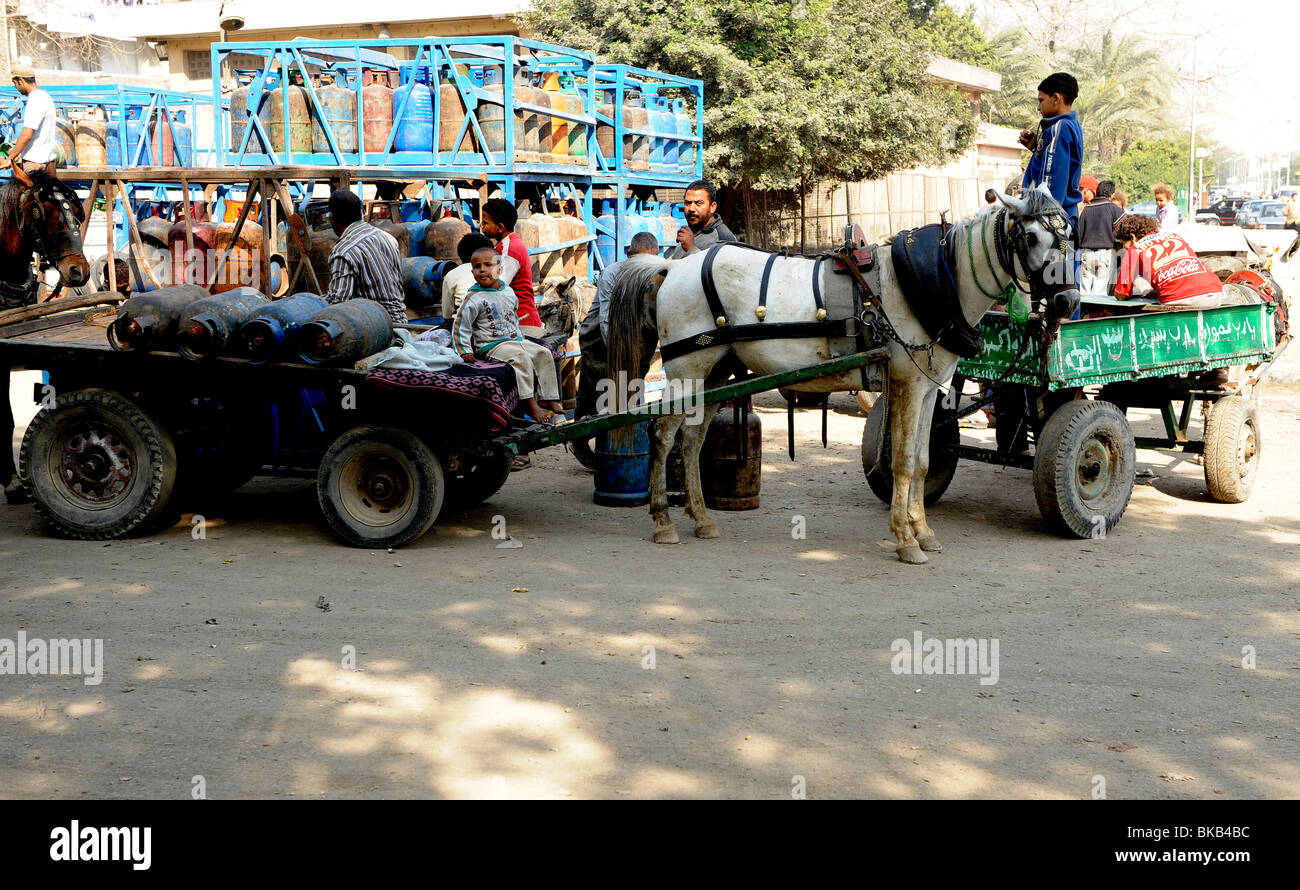 The Zabbaleen , an Egyptian community of mainly Coptic Christians who ...