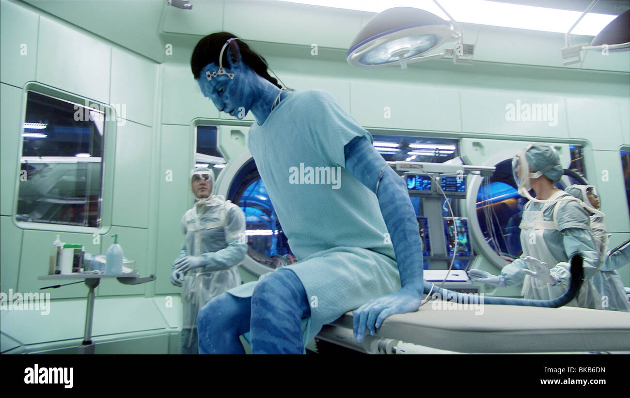 Avatar Year : 2009 Director : James Cameron Sam Worthington Stock Photo ...