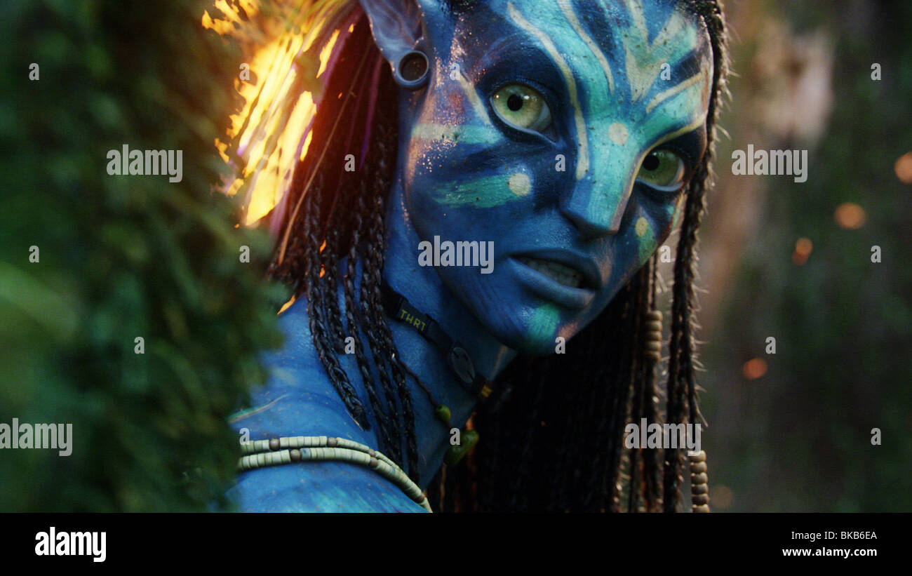 Avatar Year : 2009 Director : James Cameron Zoe Saldana Stock Photo - Alamy