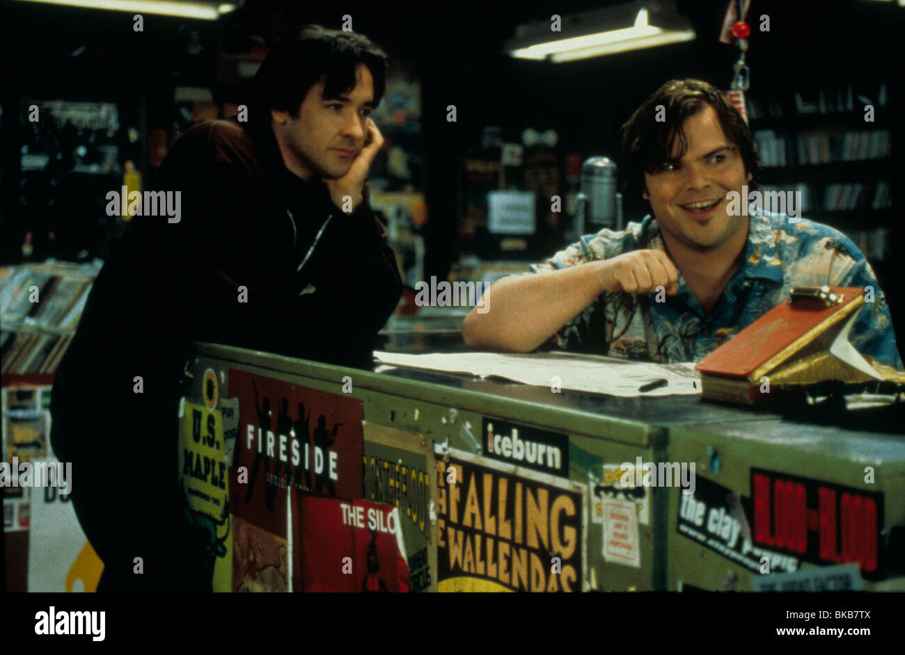 HIGH FIDELITY (2000) JOHN CUSACK, JACK BLACK HIFI 100 Stock Photo - Alamy