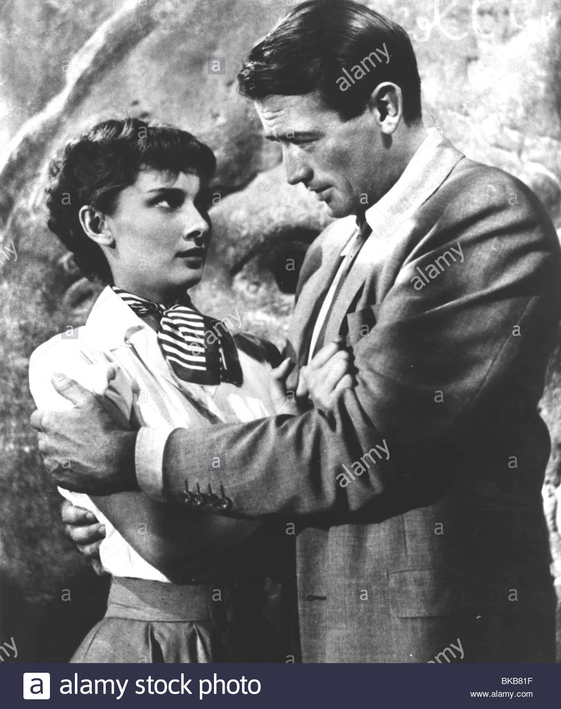 Audrey Hepburn Roman Holiday 1953 High Resolution Stock Photography and ...