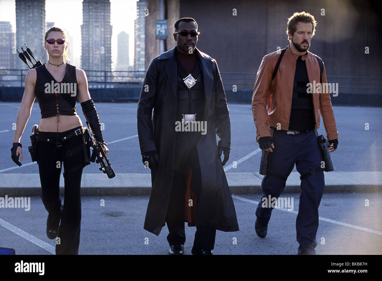 Jessica biel blade trinity blade hi-res stock photography and images - Alamy